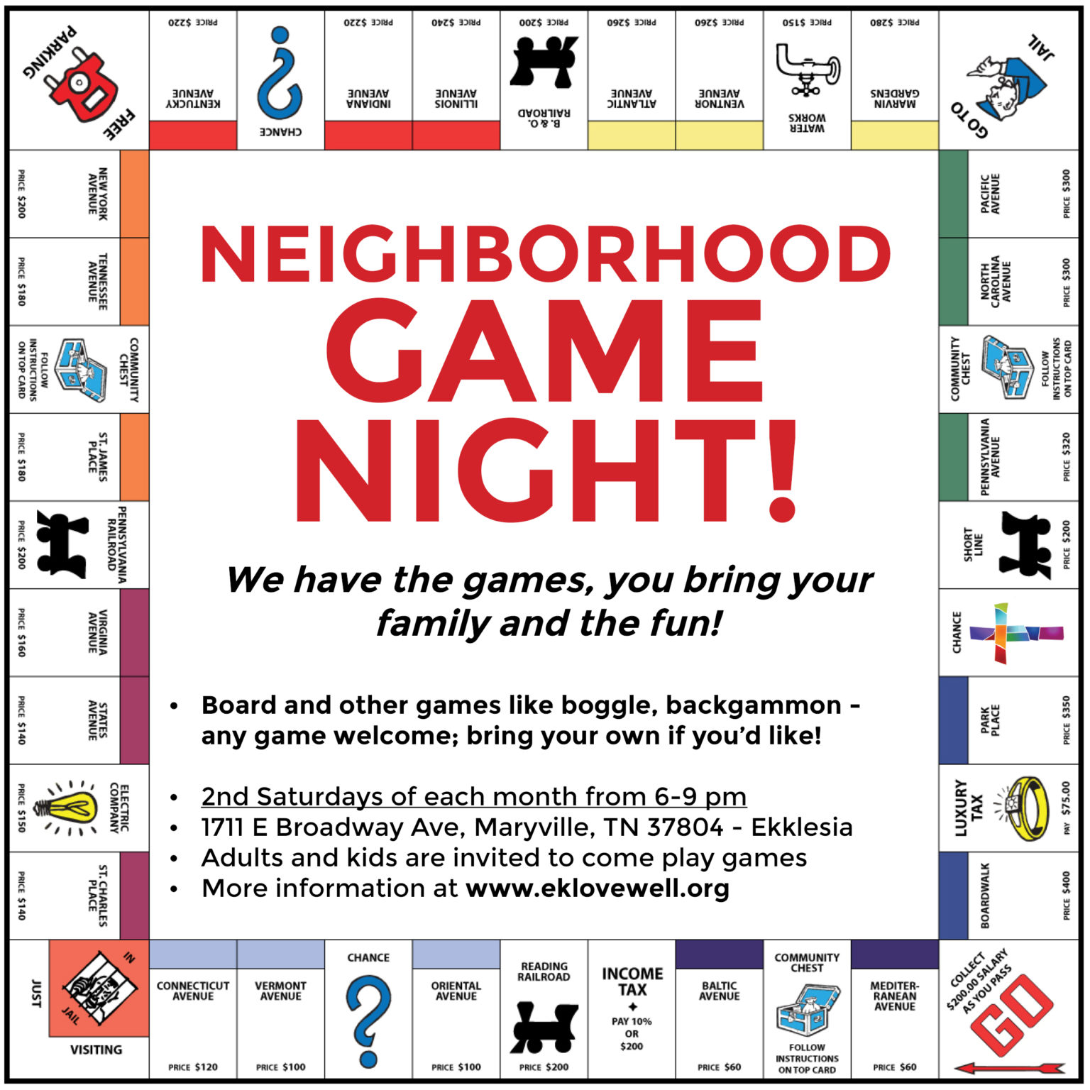 Neighborhood Game NIght